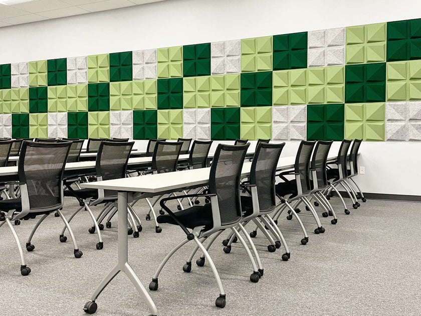 Eco-Friendly acoustic tiles for sound & comfort - MIO Culture