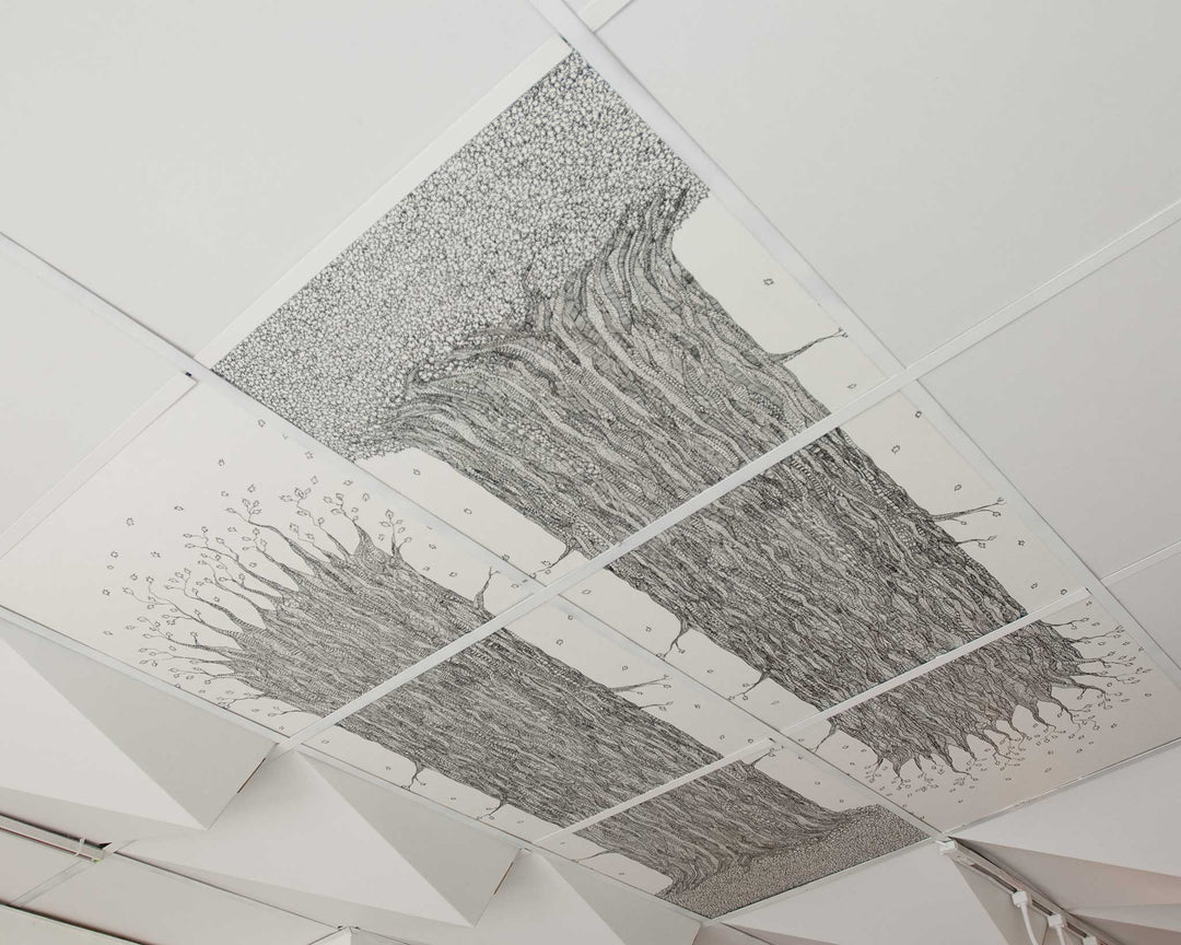 Custom Foldscapes Ceiling Tiles for Stunning Ceilings - MIO Culture