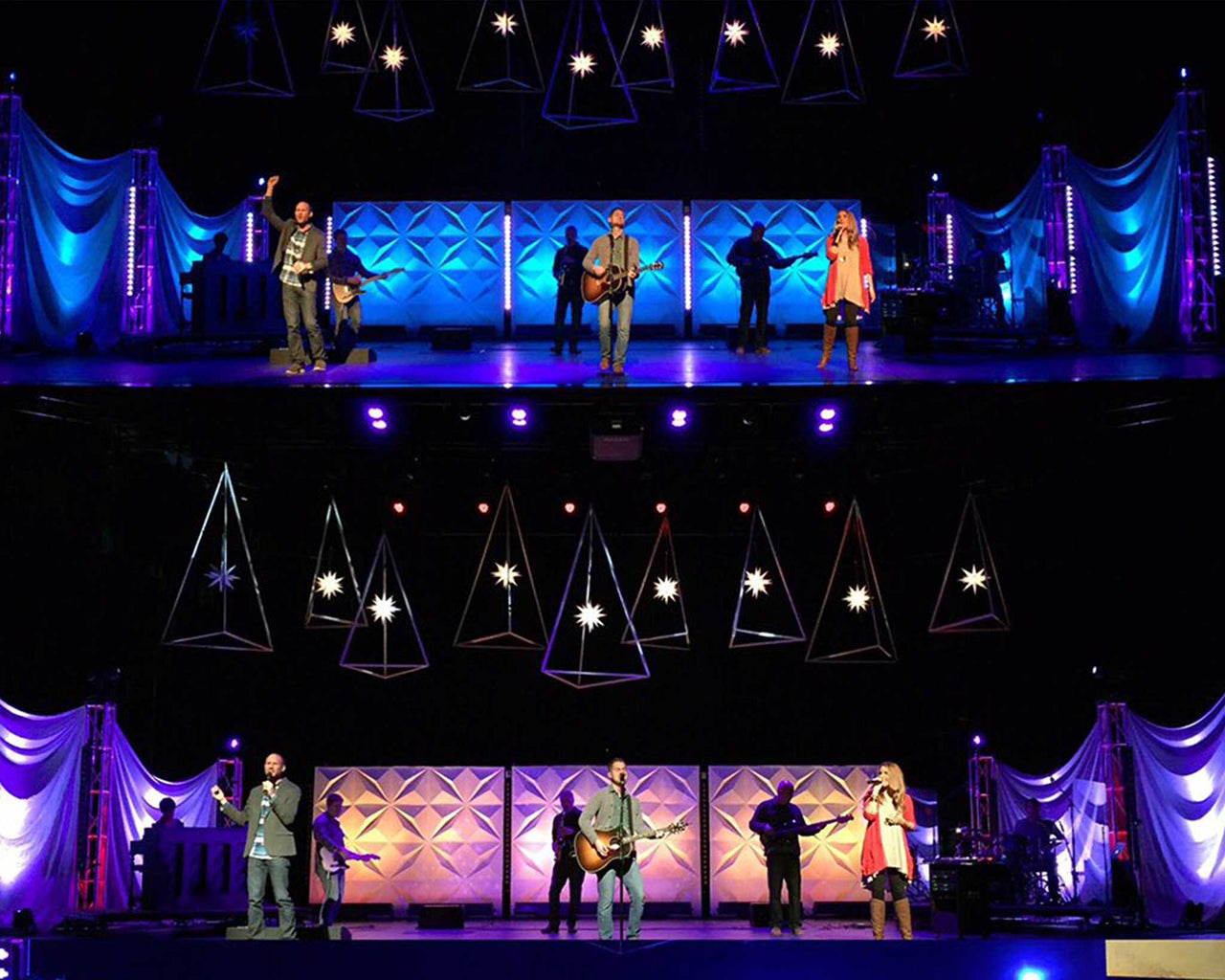 Crystal Foldscapes Ceiling Tiles: Modern Design Elements - MIO Culture