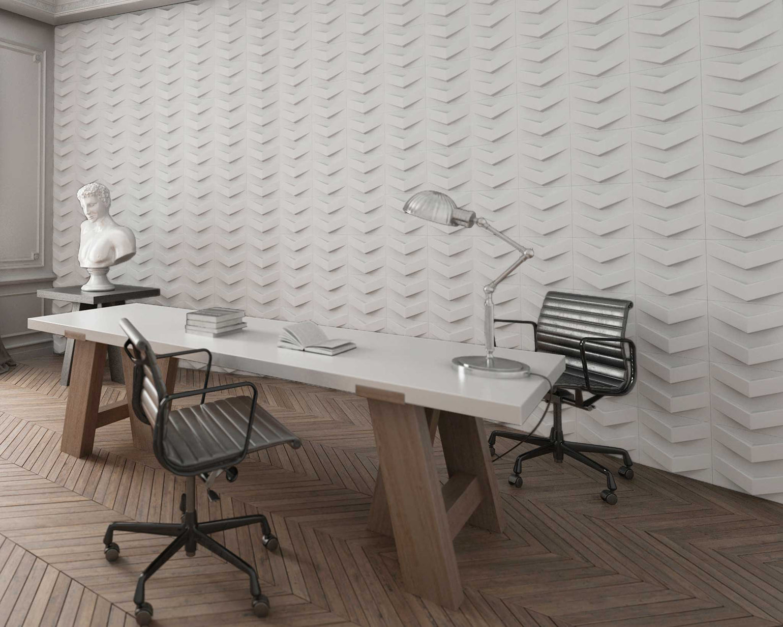 Chevron Plasticforms Wall Tiles for Stunning Decor - MIO Culture